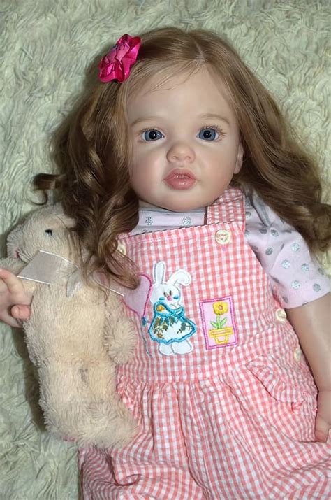 27 Polegada Betty Realista Renascer Boneca Artesanal Bebe 3d Pintado Mu