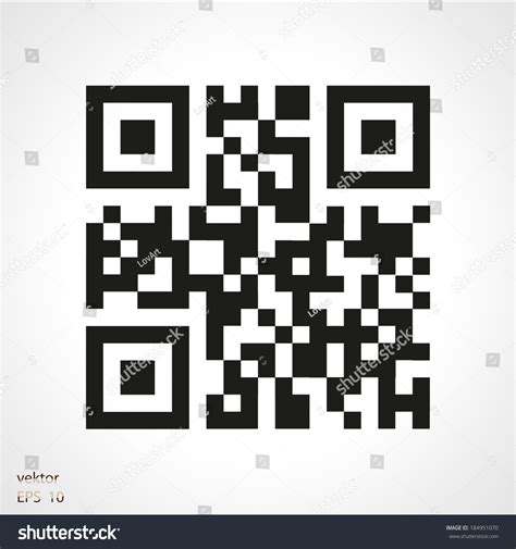 Sample Qr Code Ready Scan Smart Stok Vekt R Telifsiz