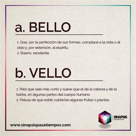 Las Palabras Hom Fonas Son Aquellas Que Se Pronuncian Igual Pero Se