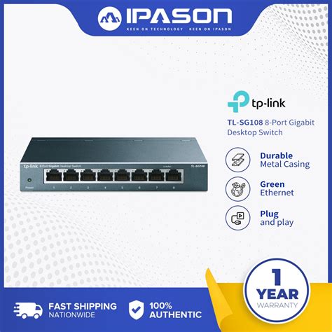 Tp Link Tl Sg Port Mbps Desktop Switch Gigabit