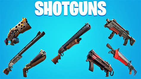 Fortnite All Shotgun Youtube