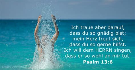 Psalm 13 6 Bibelvers DailyVerses Net