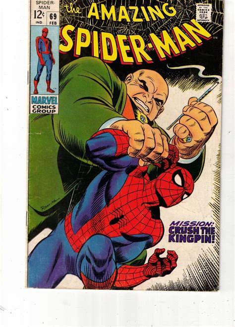 The Amazing Spider Man Vf Nm High Grade Kingpin Cover