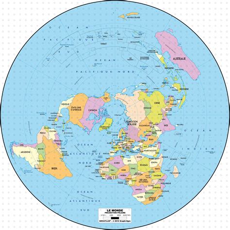 Décrypter 36 imagen carte du monde polaire fr thptnganamst edu vn