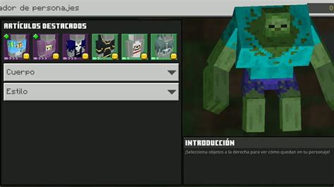 Mutant Zombie Skin Minecraft Youtube