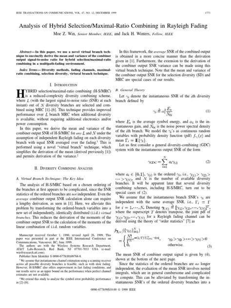 pdf “analysis of hybrid selectionmaximalratio dokumen tips