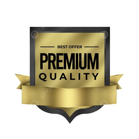 Premium Quality Badge PNG Picture Premium Quality Badge With Metallic