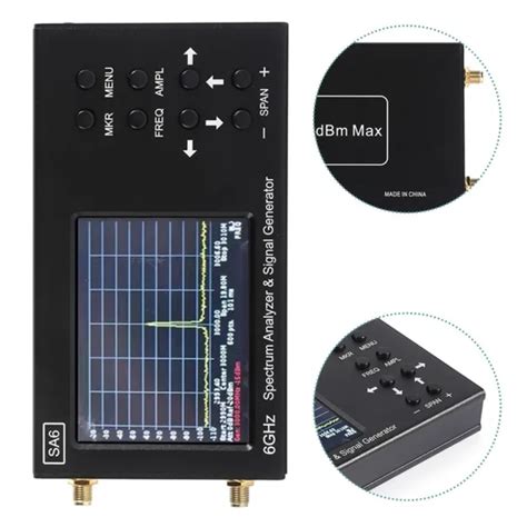 ANALYSEUR DE SPECTRE et générateur de signaux SA6 pour signaux GPRS et