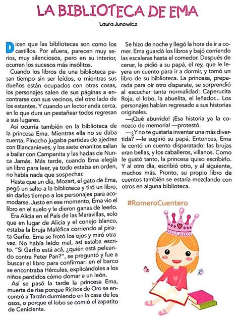 Cuento la biblioteca de Ema Minicuentos para niños Cuentos para