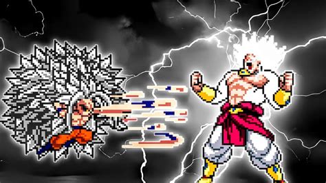 Goku Ssj Infinity Ultra Instinct New Vs Limit Break Broly Ssj In
