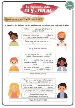 La Diferencia Entre Muy Y Mucho Explicaci N Y Ejercicios Unidad 30492