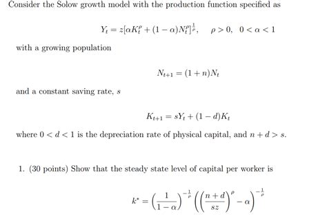 Steady State Model