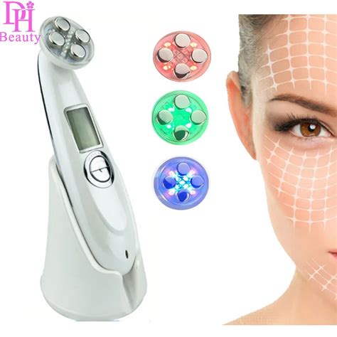Facial LED Therapy Photon EMS Electroporation Mesotherapy RF Radio
