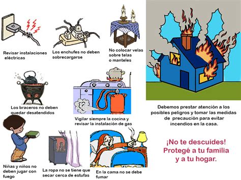 CÓMO PREVENIR INCENDIOS EN CASA Ministerio de Desarrollo Humano