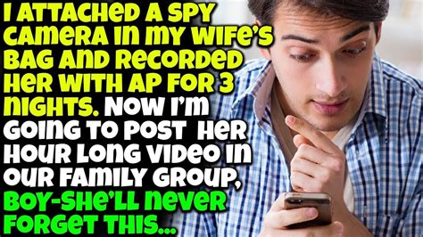 Law Of Attraction Is To Fit A Spy Camera In Your Wifes Bag Like This And Then Results Will