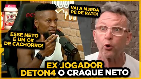 TRETA FEIA ZÉ ROBERTO DISPARA CONTRA O CRAQUE NETO AO VIVO YouTube
