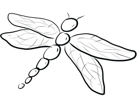 Coloriage Libellule Gratuit Pour les Enfants télécharger et imprimer