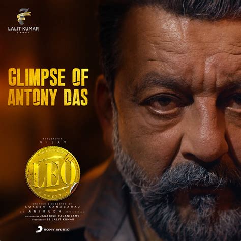 Glimpse Of Antony Das From Leo Singleby Anirudh Ravichander