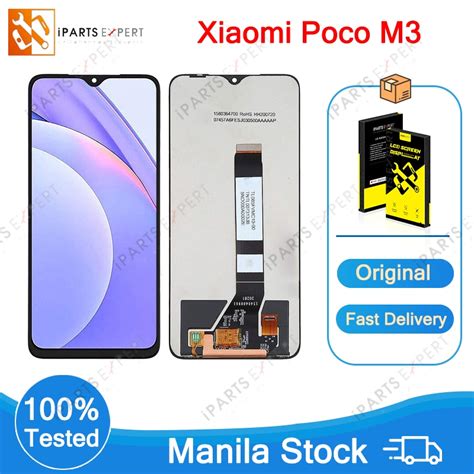 IPARTSEXPERT LCD For Xiaomi Poco M3 LCD Display LCD Touch Screen