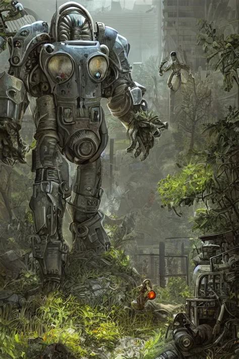Power Armor Concept Art Characters Armor Concept