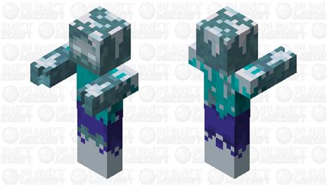 The Frozen Mega Zombie Minecraft Mob Skin