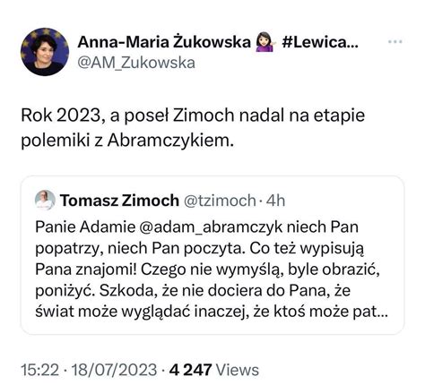Adam On Twitter Napisa A Anna Maria Ukowska Kt Ra Wci Jest Na