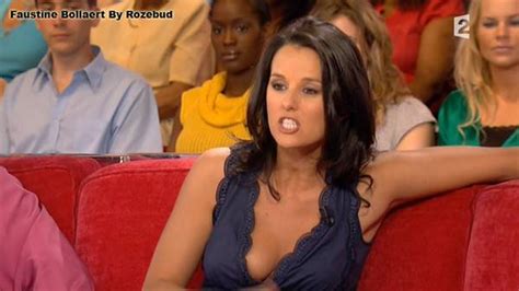 Naked Faustine Bollaert In Vivement Dimanche