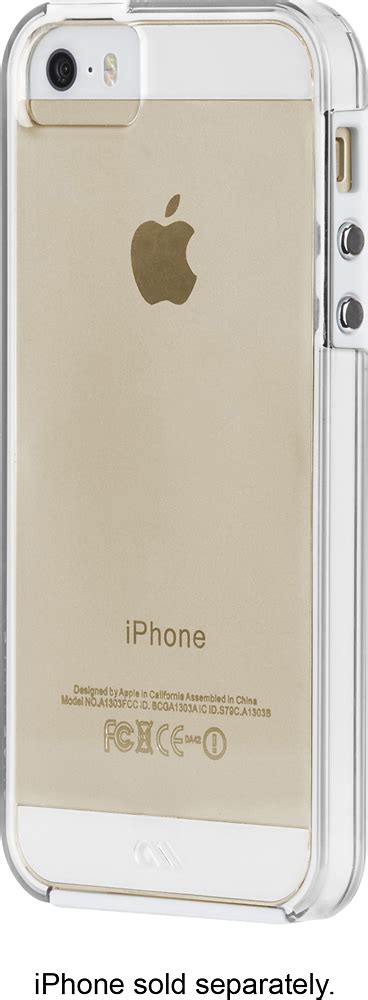 Best Buy Case Mate Tough Naked Back Cover For Apple IPhone 5 5s And