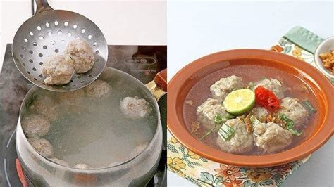 Resep Dan Cara Membuat Bakso Sapi Kuah Bakso Kaldu Tulang Dan Kaldu
