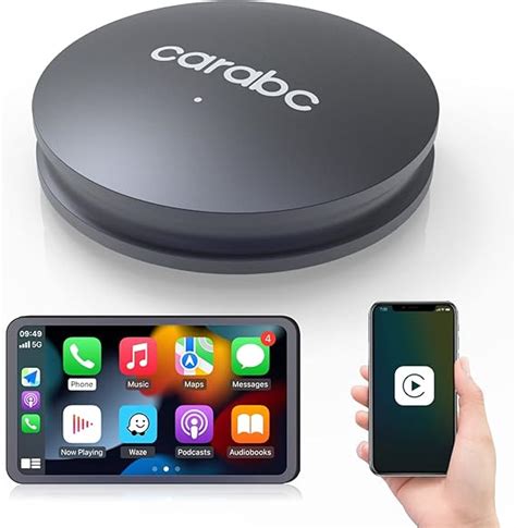 CARABC Adaptador inalámbrico CarPlay para OEM CarPlay actualización en