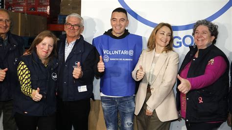 La Gran Recogida De Alimentos De Vigo Apadrinada Por Iago Aspas Recauda