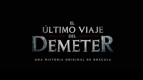El Último Viaje Del Demeter Tráiler En Español HD 1080P YouTube