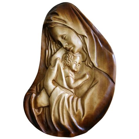 PŁASKORZEŹBA MATKA BOSKA NA ŚCIANĘ