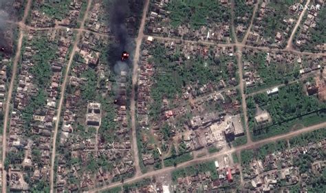 Satellite Images Show Extensive Destruction In Ukraine S Embattled City
