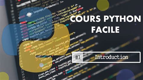 Cours Python Facile 1 Introduction YouTube