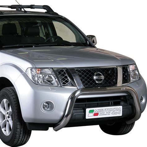 Orurowanie przednie z homologacją EC Nissan Navara D40 76mm Chromemaster