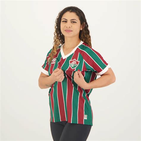 Umbro Fluminense Home 2023 Women Jersey Futfanatics