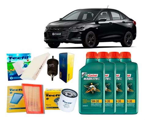 Kit Revisão Óleo 5w30 Gm Onix Plus 1 0 Turbo 2021 2022 2023