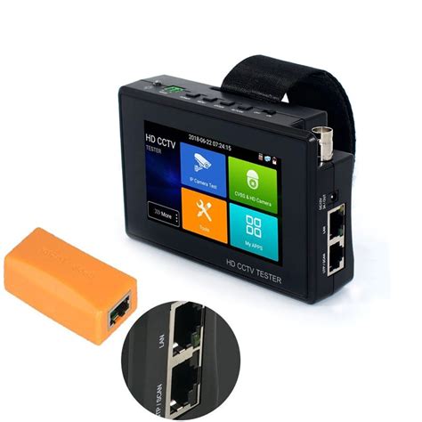 Testeur De Caméra Vidéosurveillance Ip 4K Mini Moniteur Cctv Hdmi Vga