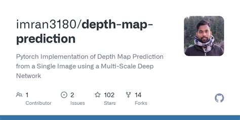 github imran3180 depth map prediction pytorch implementation of depth map prediction from a