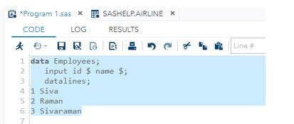 Sas Datalines How To Use Sas Datalines With Steps To Create It