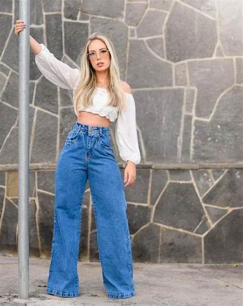 Pantalona Jeans Veja Como Usar 19 Looks Incríveis Se a Moda Pega