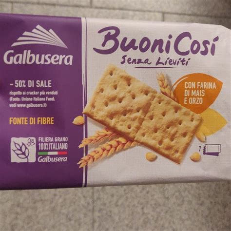 Galbusera Crackers buoni così senza lievito Review abillion