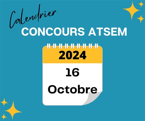 Calendrier Concours Atsem 2024 Ginni Justine