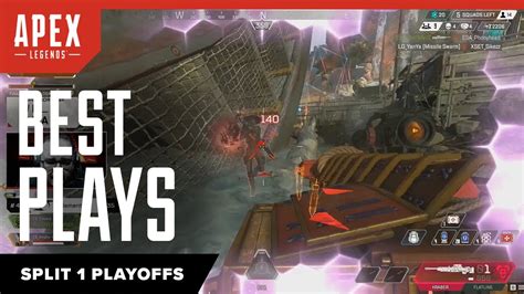 Split 1 Playoffs Best Plays ALGS Apex Legends YouTube