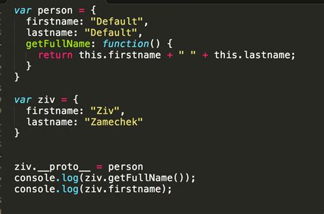 understanding object oriented javascript and prototypal inheritance by ziv steeven zamechek