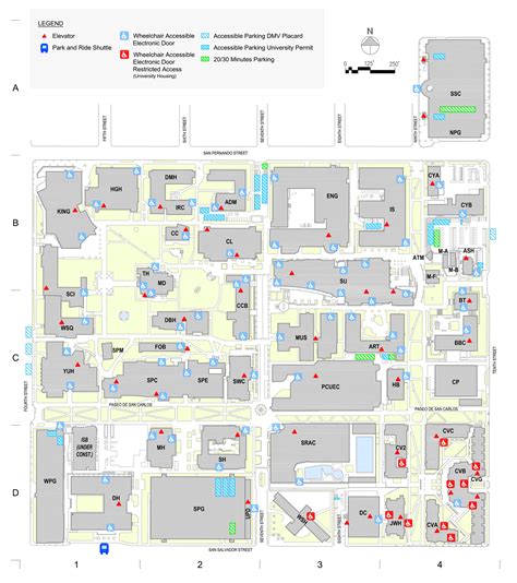 Unf Main Campus Map
