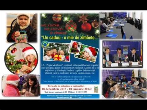 RADIO MOLDOVA Despre Un cadou o mie de zâmbete vorbeşte