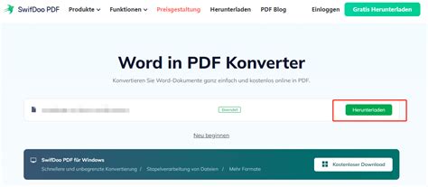 wie word in pdf konvertieren ohne die formatierung zu verlieren