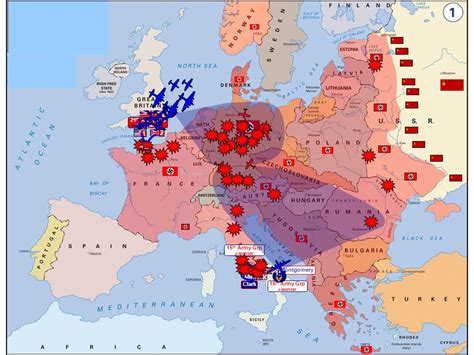 Mapy Wojskowe Ii Wojna Swiatowa W Europie Off